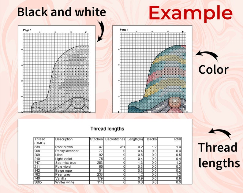 Ladybug Gnome Cross Stitch Pattern, Summer Gnome, PDF Download, Counted ...