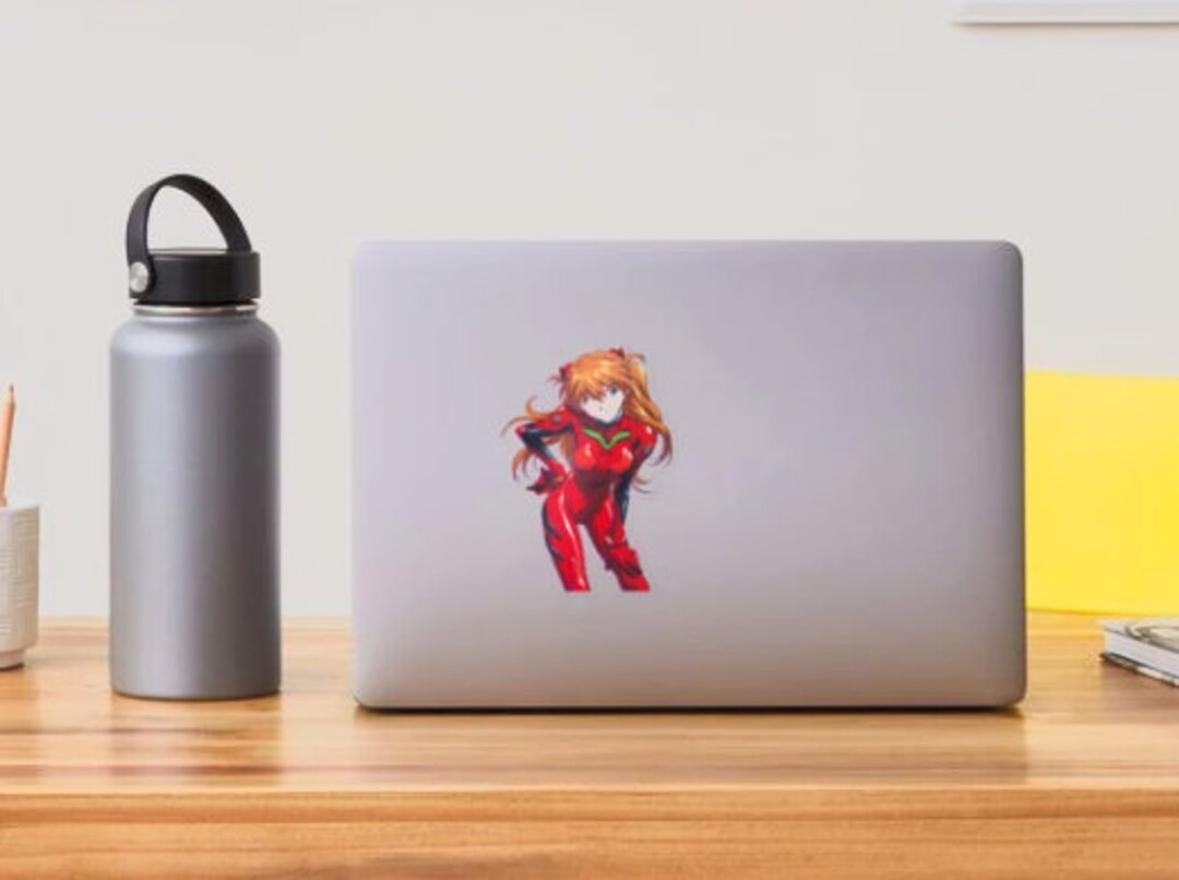 Asuka Langley Transparent Sticker - Etsy