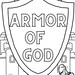 Christian Coloring Pages for Toddlers and Kids - Armor of God Coloring ...