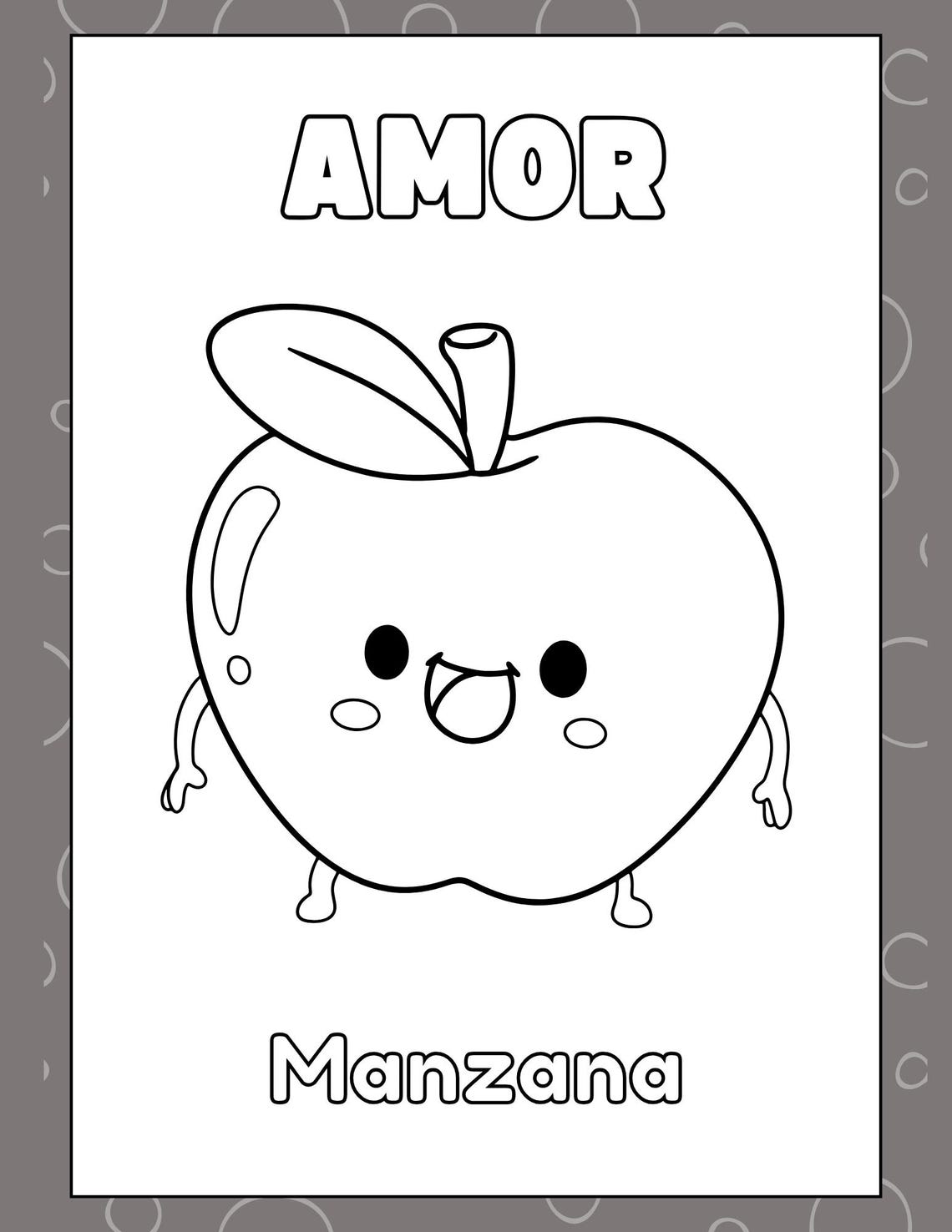 Libro Para Colorear - El Fruto Del Espiritu (spanish Coloring Book ...