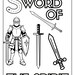 Christian Coloring Pages for Toddlers and Kids - Armor of God Coloring ...