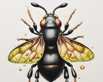 Haeckel Inspired Digital Artwork Surrealist Fantasy Marine Ocean Sea ...