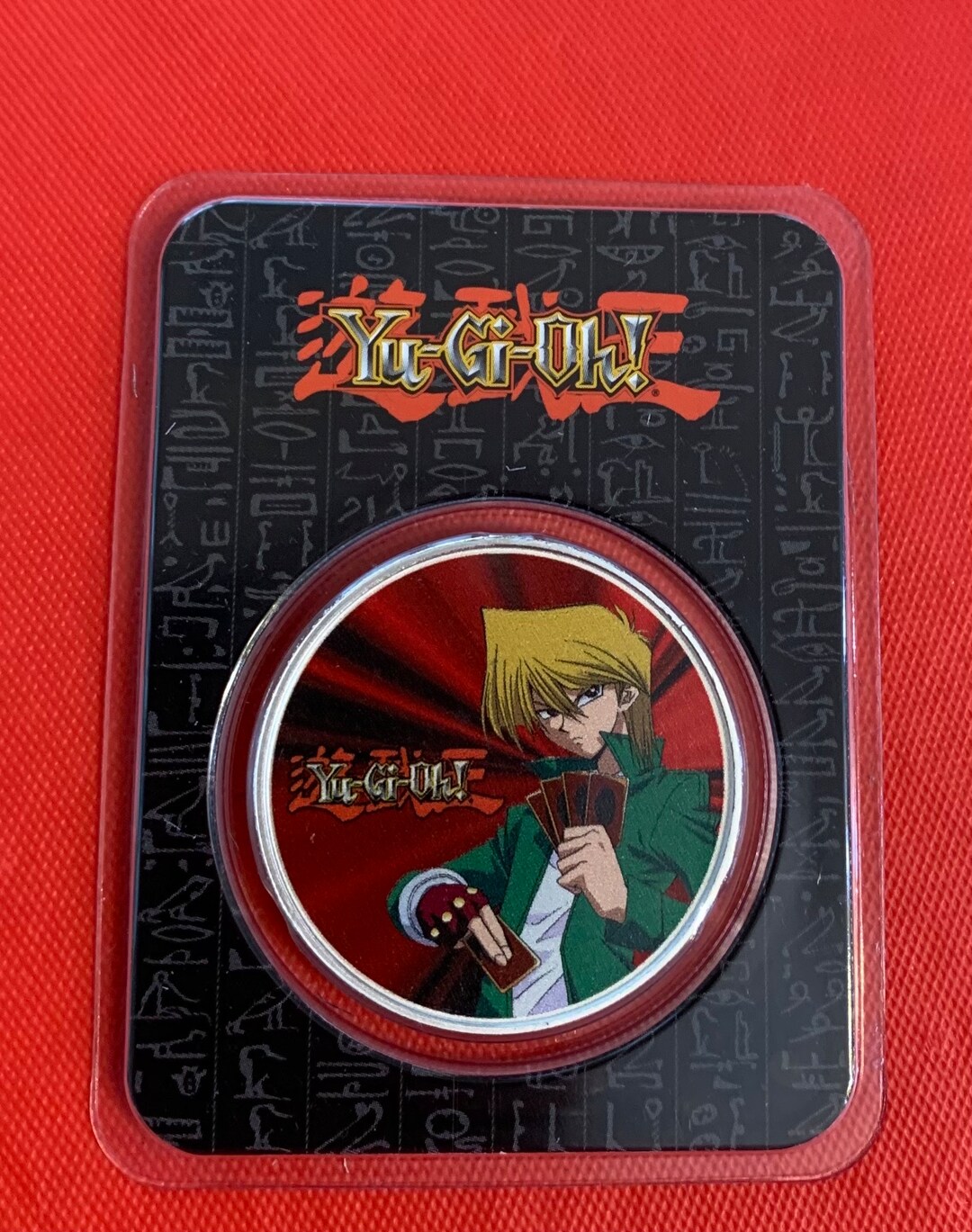 Yu-gi-oh! Joey Wheeler 1 Oz Silver Colorized Coin #60 of 250 Mintage - Etsy