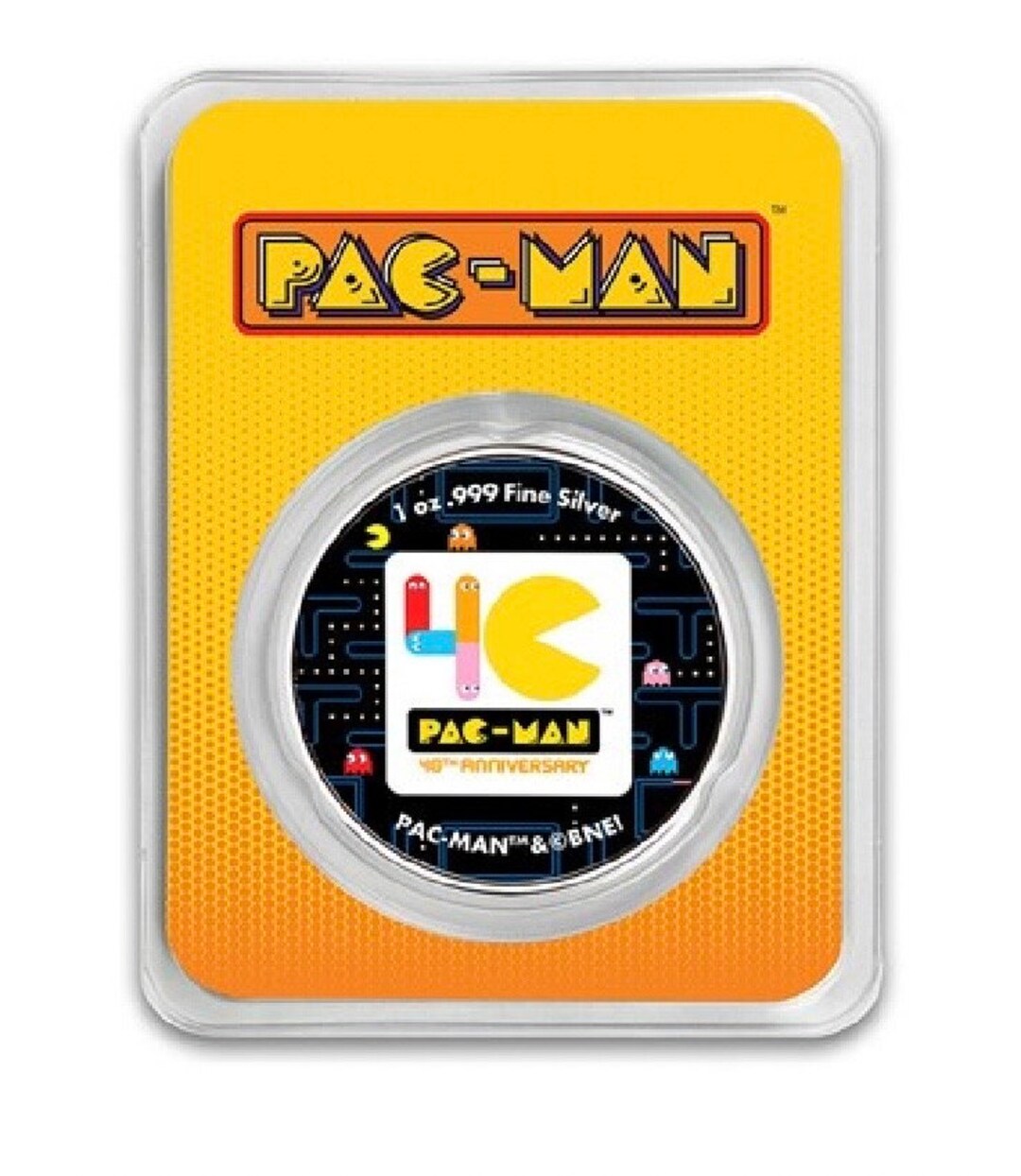 2020 Niue Colorized 1oz Silver PAC-MAN 40th Anniversary Coin - Etsy