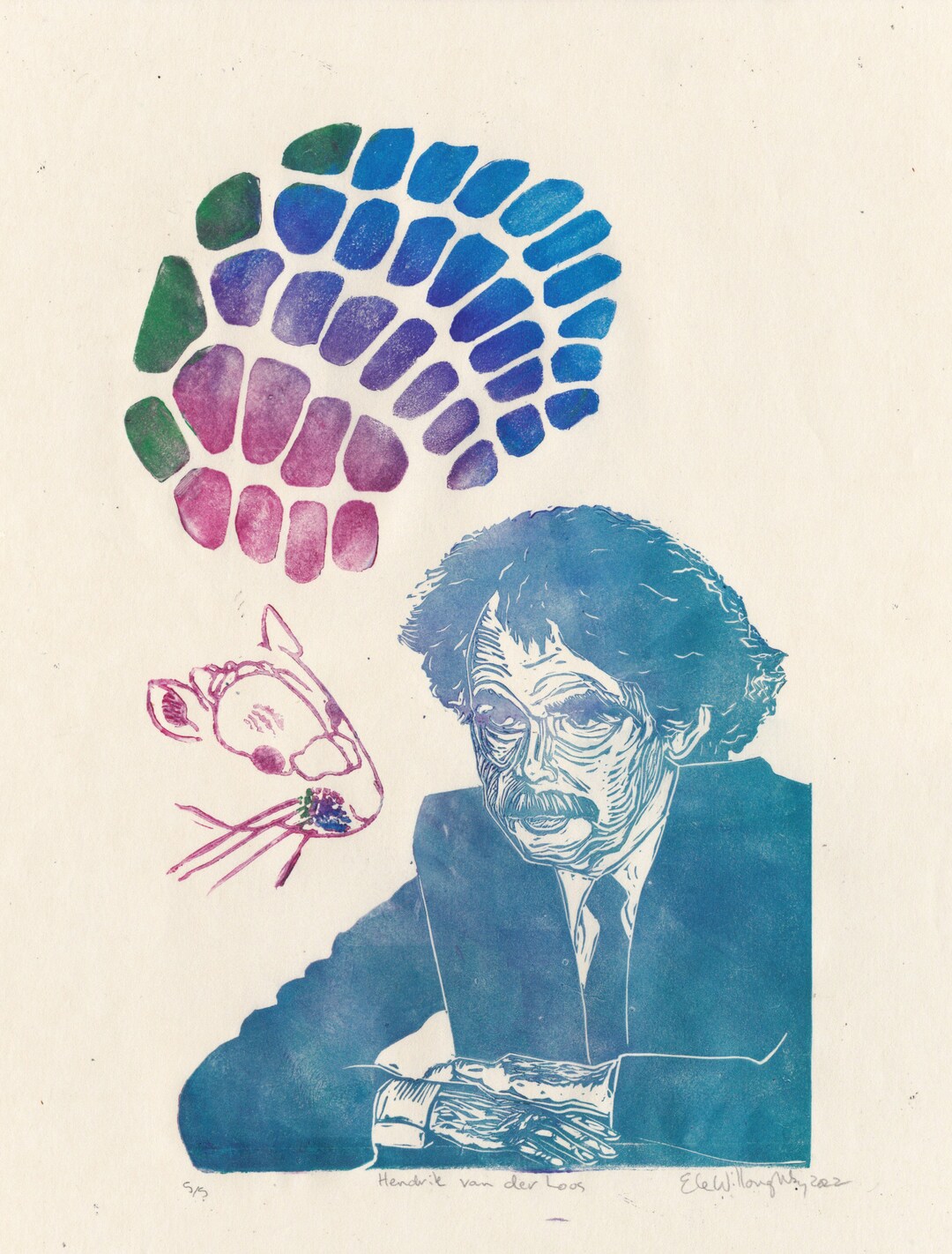Neuroscientist Hendrik Van Der Loos and the Mouse Barrel Cortex, Lino ...