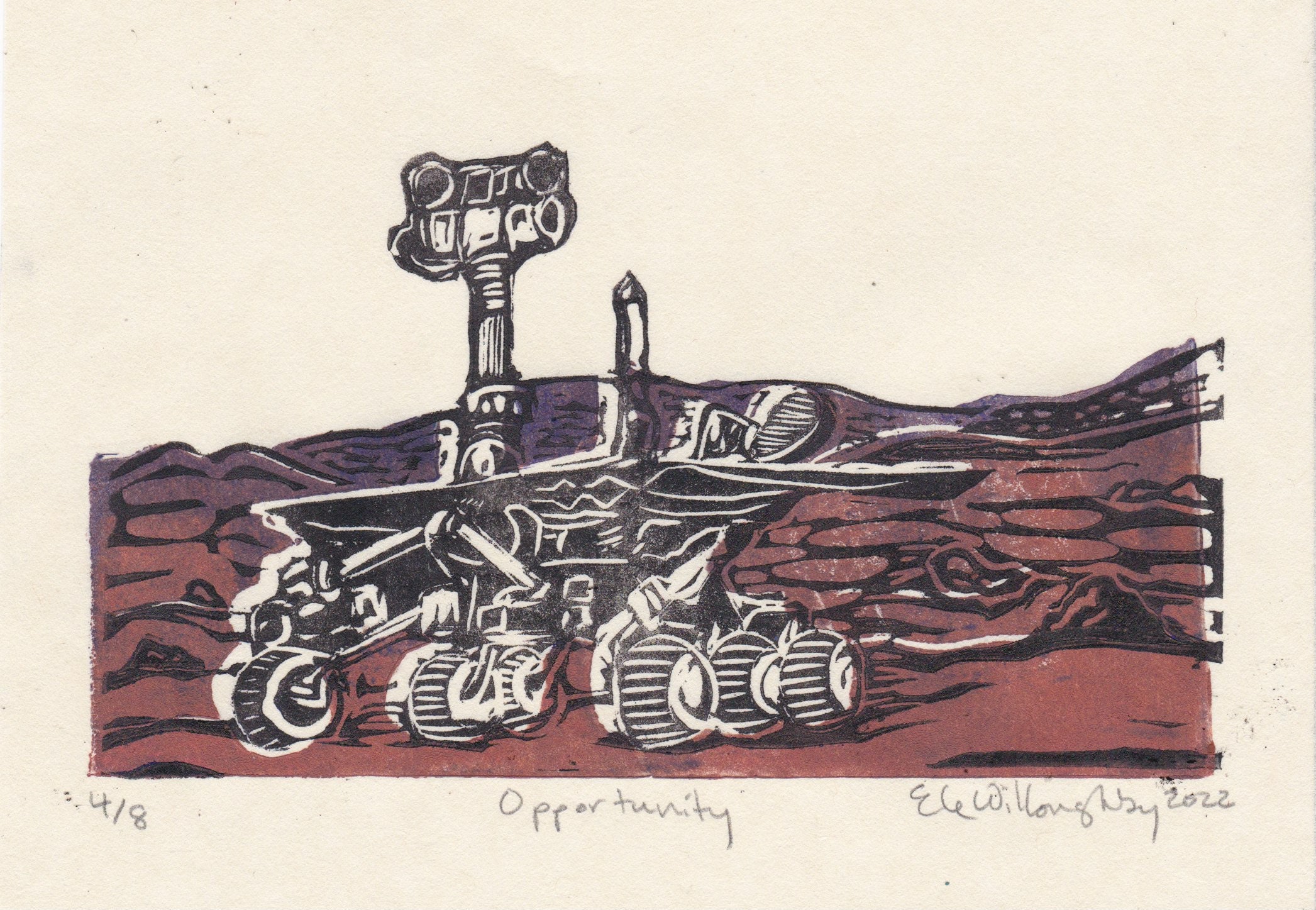 Opportunity Rover Drawings