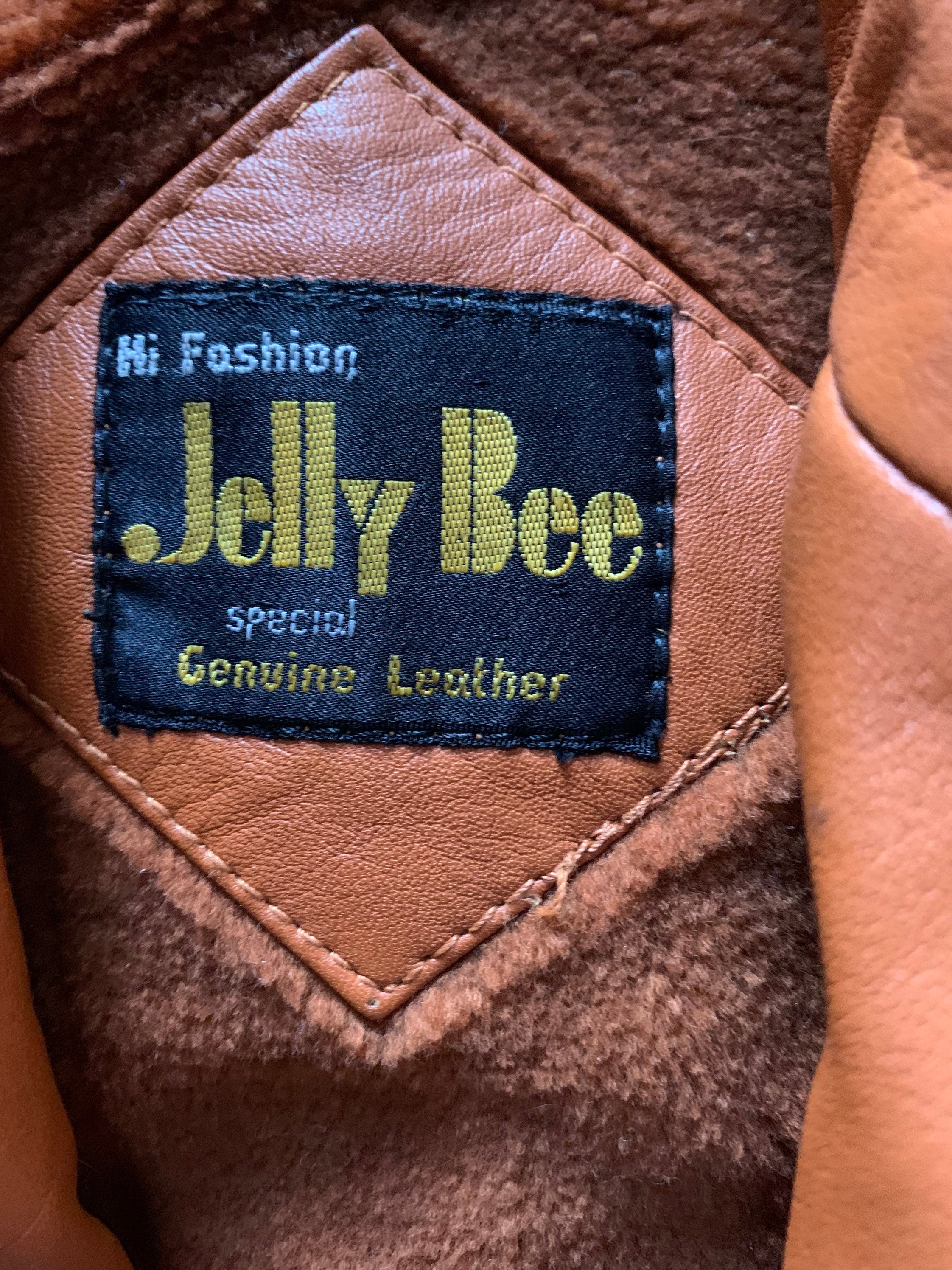 Men's Vintage 1970's Bourbon Leather Jacket With Liner - Etsy