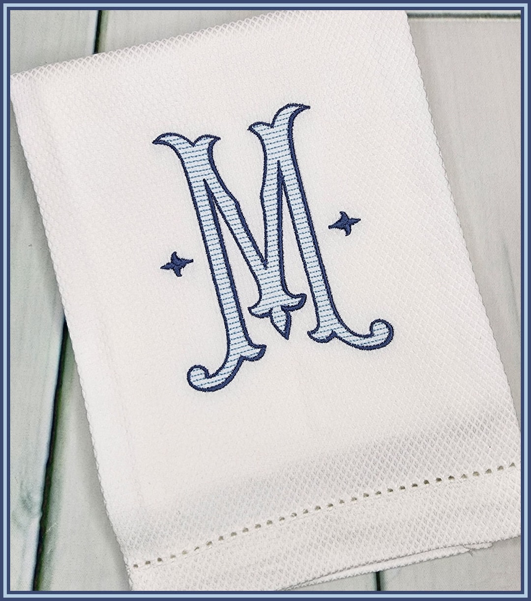 Monogrammed Hand Towel / Kitchen Towel / Wedding Gift - Etsy