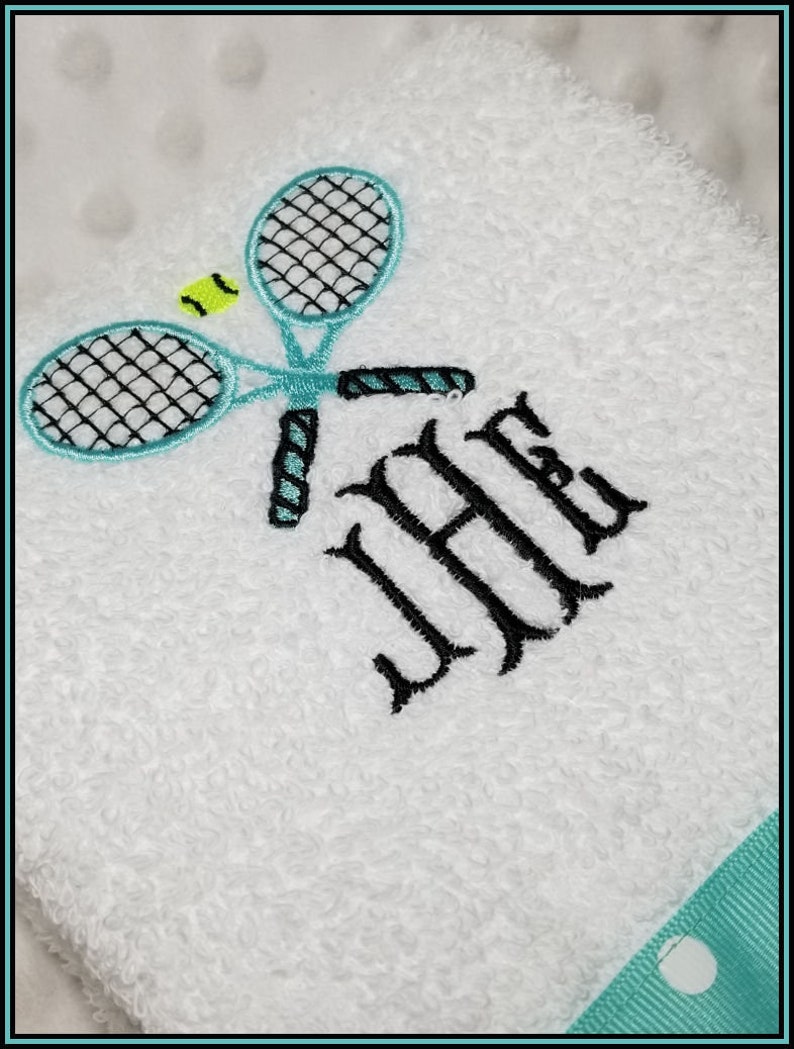 Personalized Tennis Towel / Team Tennis Towel / Tennis Gifts - Etsy