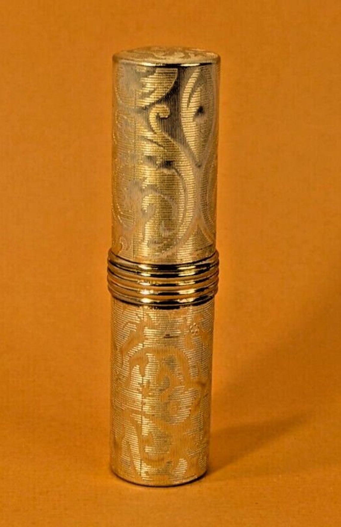 VTG 50s-60s Avon Refillable Lipstick Tube Midcentury Gold Tone ...