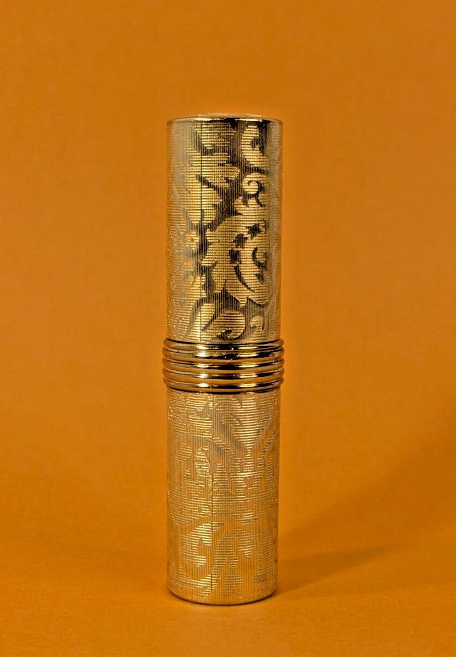 VTG 50s-60s Avon Refillable Lipstick Tube Midcentury Gold Tone ...