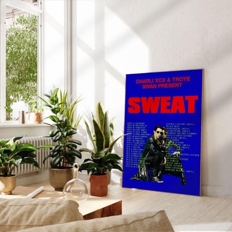 Sweat Tour Poster - Etsy
