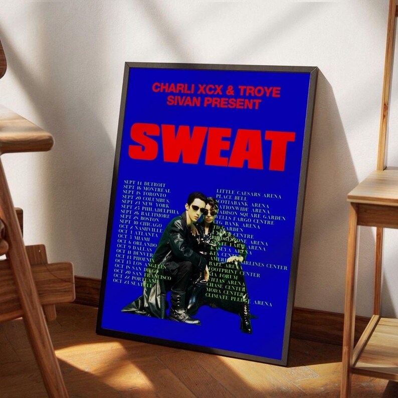 Sweat Tour Poster - Etsy