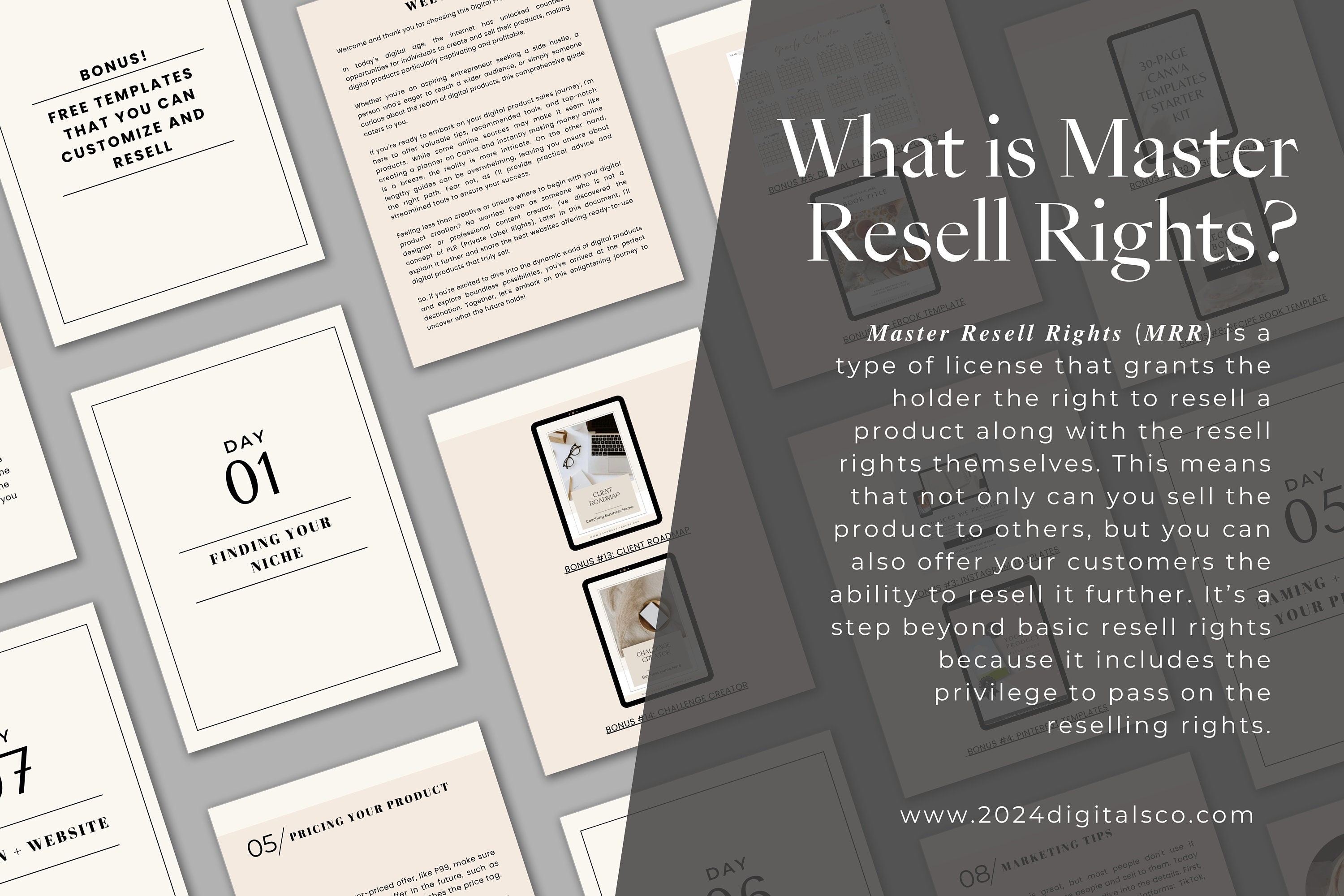 How to Create and Sell Digital Products Guide Customizable Ebook Ready ...