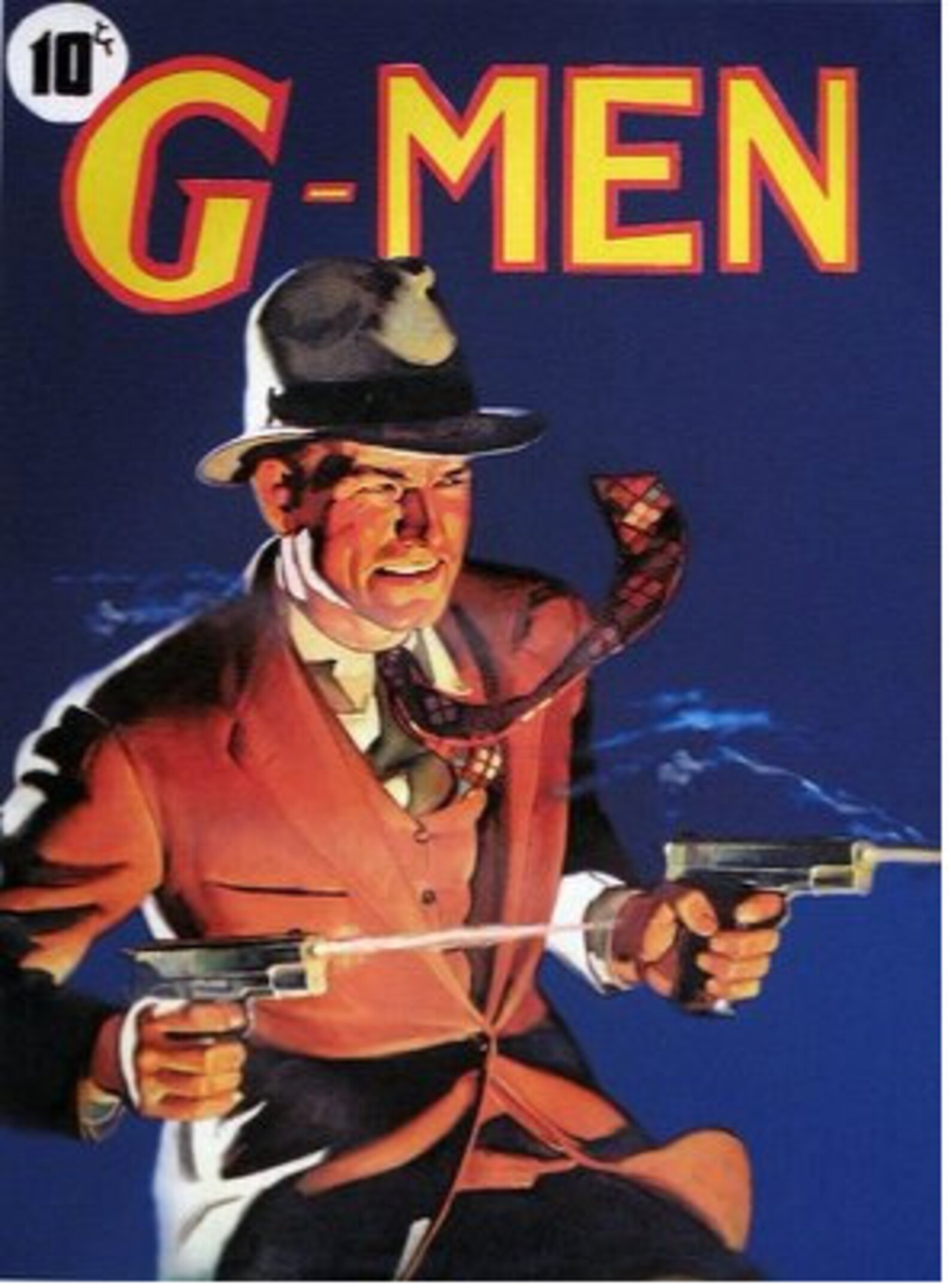 Sale Large 20x24 Canvas G-MEN PULP Art Pinup Detective FBI - Etsy