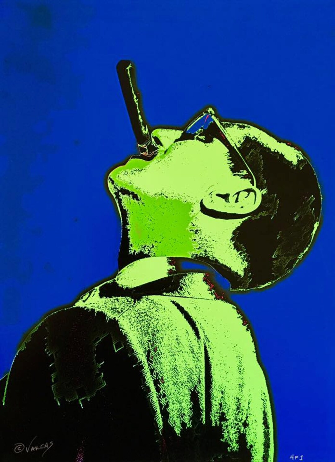 GROUCHO MARX by VANCAS Pop Art Modern of Hollywood Icon Golden Age 1950 ...