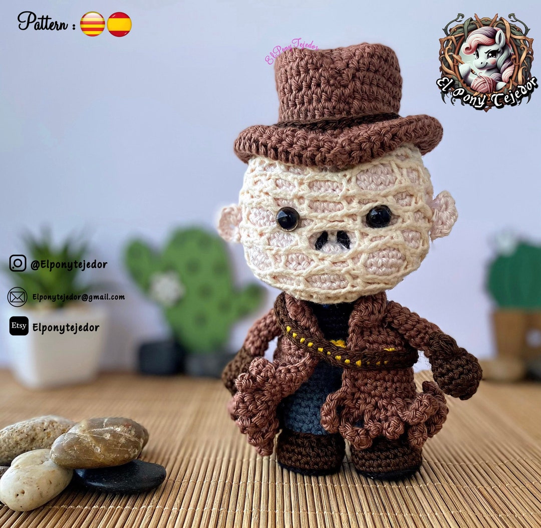 Crochet Amigurumi Necròfag Pattern fallout in Catalan and Spanish ...