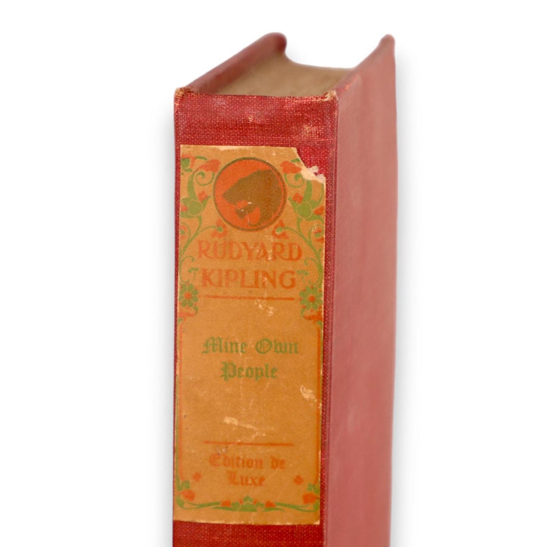 Mine Own People: the Works of Rudyard Kipling 1909 Greenock Press - Etsy