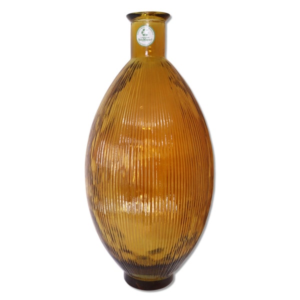 Large Yellow Floor Vase - Etsy