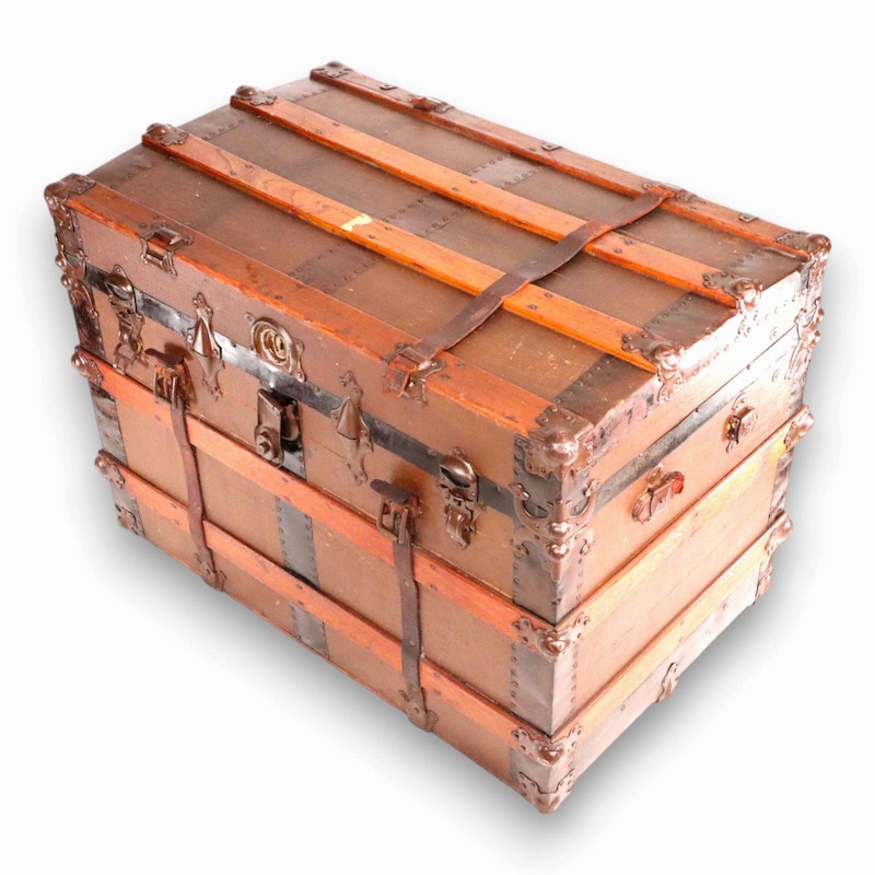 Steamer Trunk - Etsy