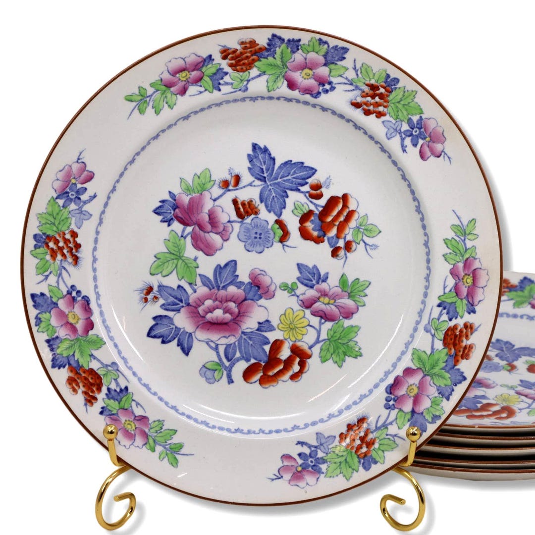 Booths Lorna Doone A1594 Silicon China 10 Dinner Plate 1922 Antique - Etsy