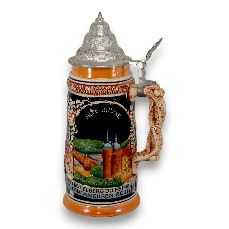 Vintage Dbgm Beer Stein - Etsy