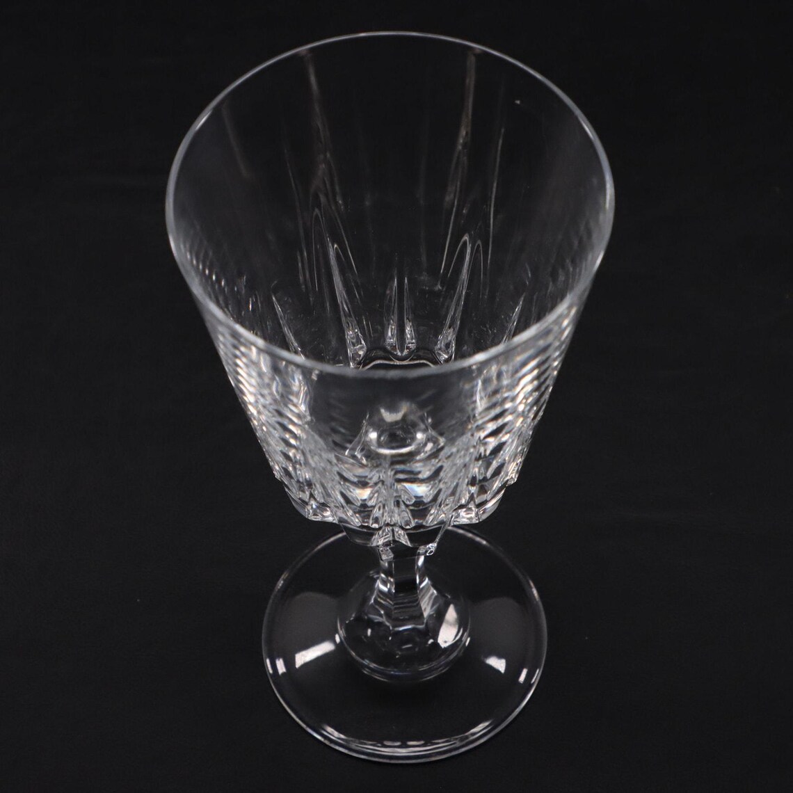 Princess House Esprit 6 3/4 Crystal Water Goblet Glass Vintage 1980's ...