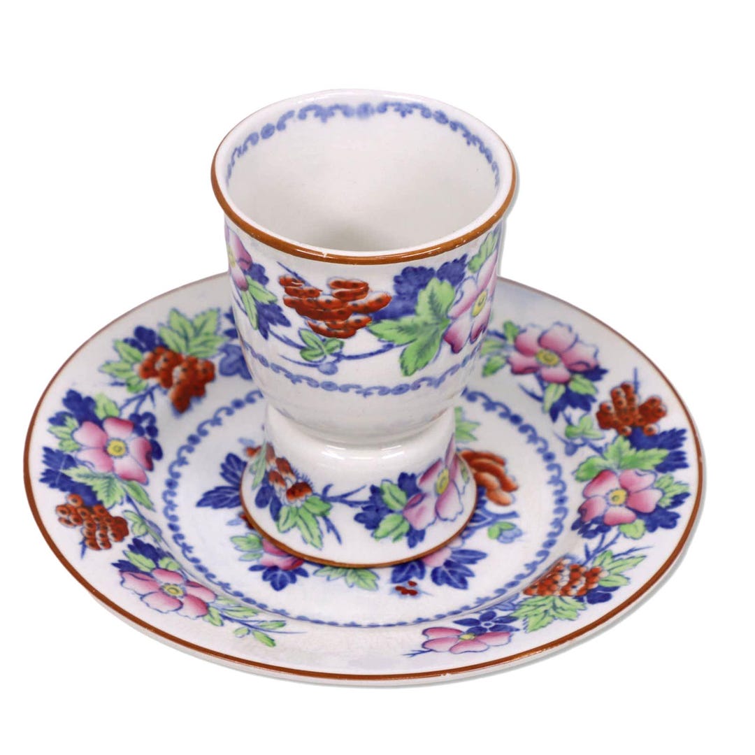 Booths Lorna Doone Double Egg Cup & Plate A1594 Silicon China 1922 ...