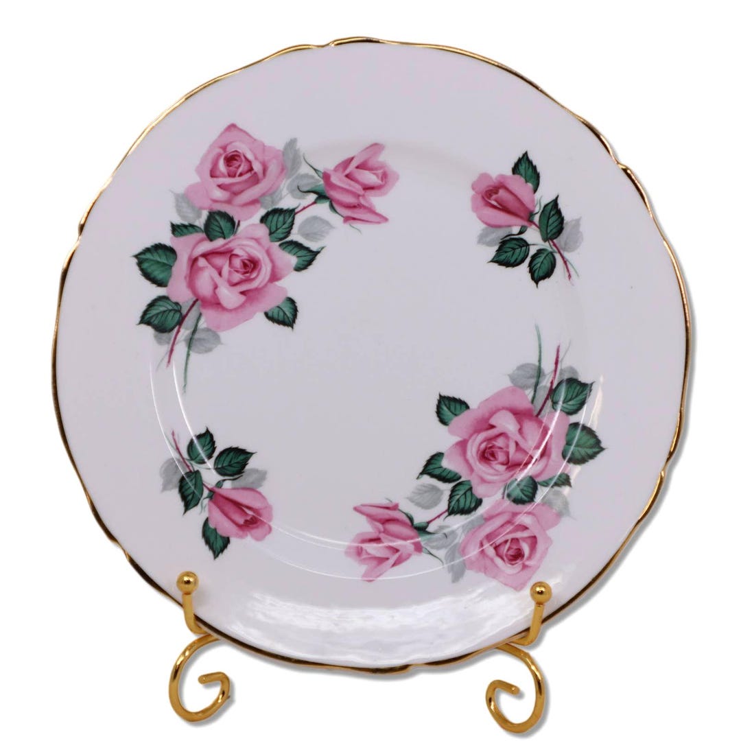 Regency Pink Rose Bone China 8