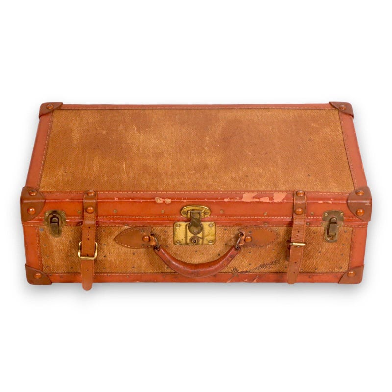 Rattan Suitcase - Etsy