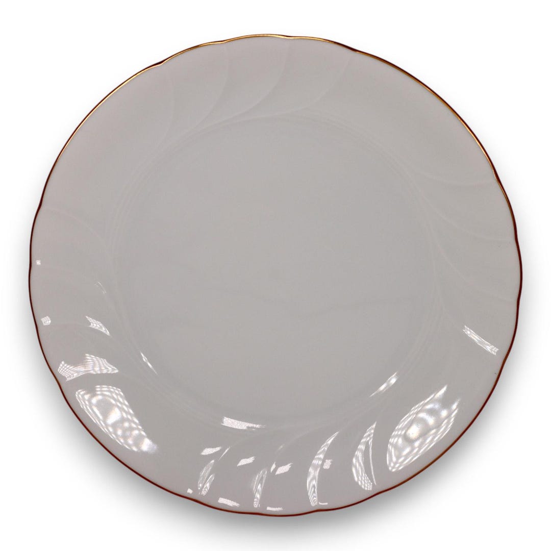 Mikasa Wedding Band Gold Trim 8 1/4" Salad Plate L9709 Japan New - Etsy