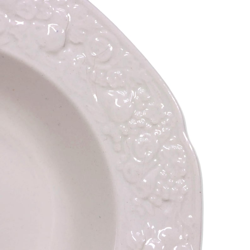 Crown Ducal Florentine Dark Cream Rimmed Cereal Bowl 6 5/8" Ironware - Etsy