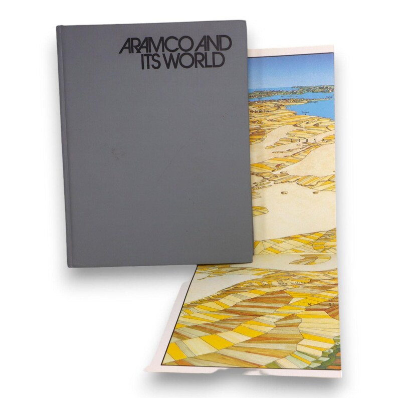 Aramco and Its World Arabia & Middle East 1981 Vintage Illustrated Book ...