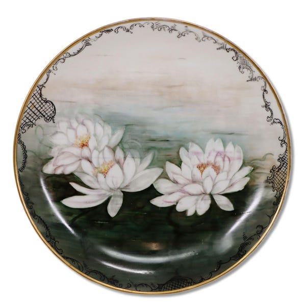 Limoges Lily Plate - Etsy
