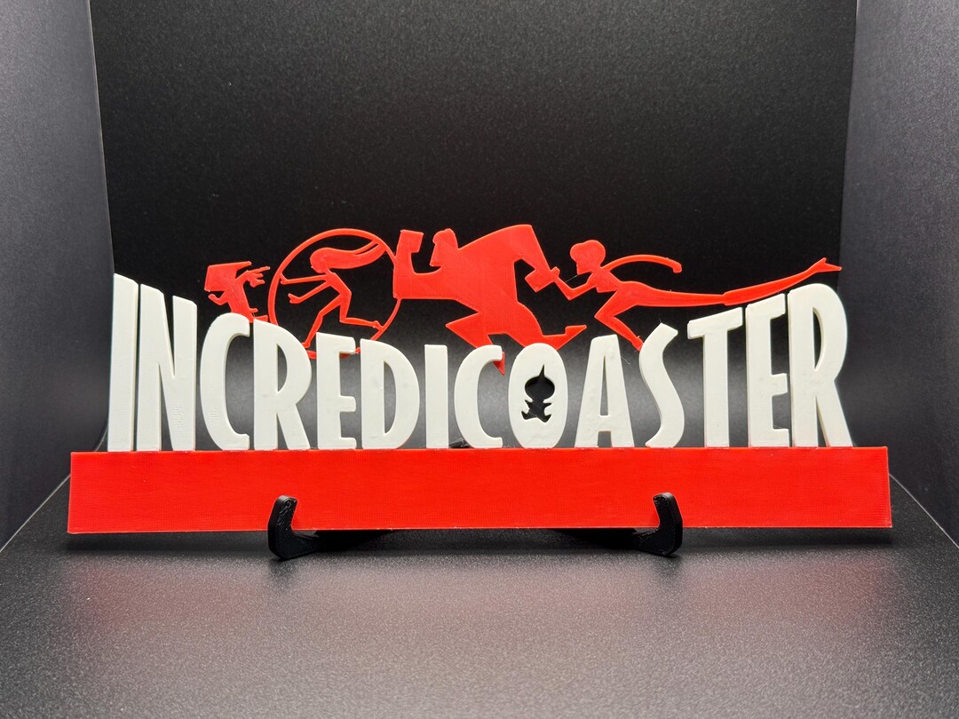 Incredicoaster Main Entrance Wall Sign - Etsy