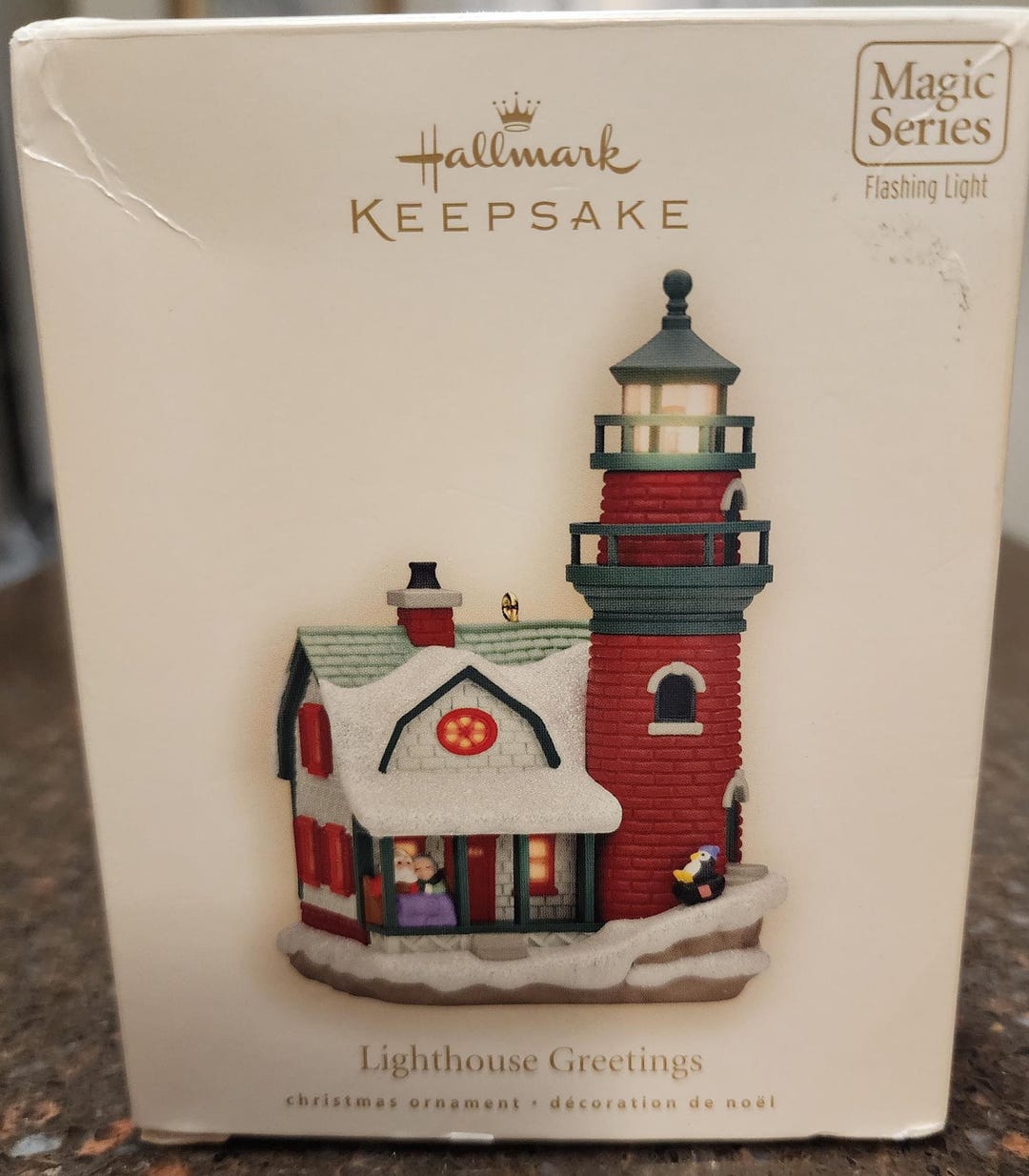 Hallmark Keepsake Ornament Lighthouse Greetings - 12th in Series - New ...