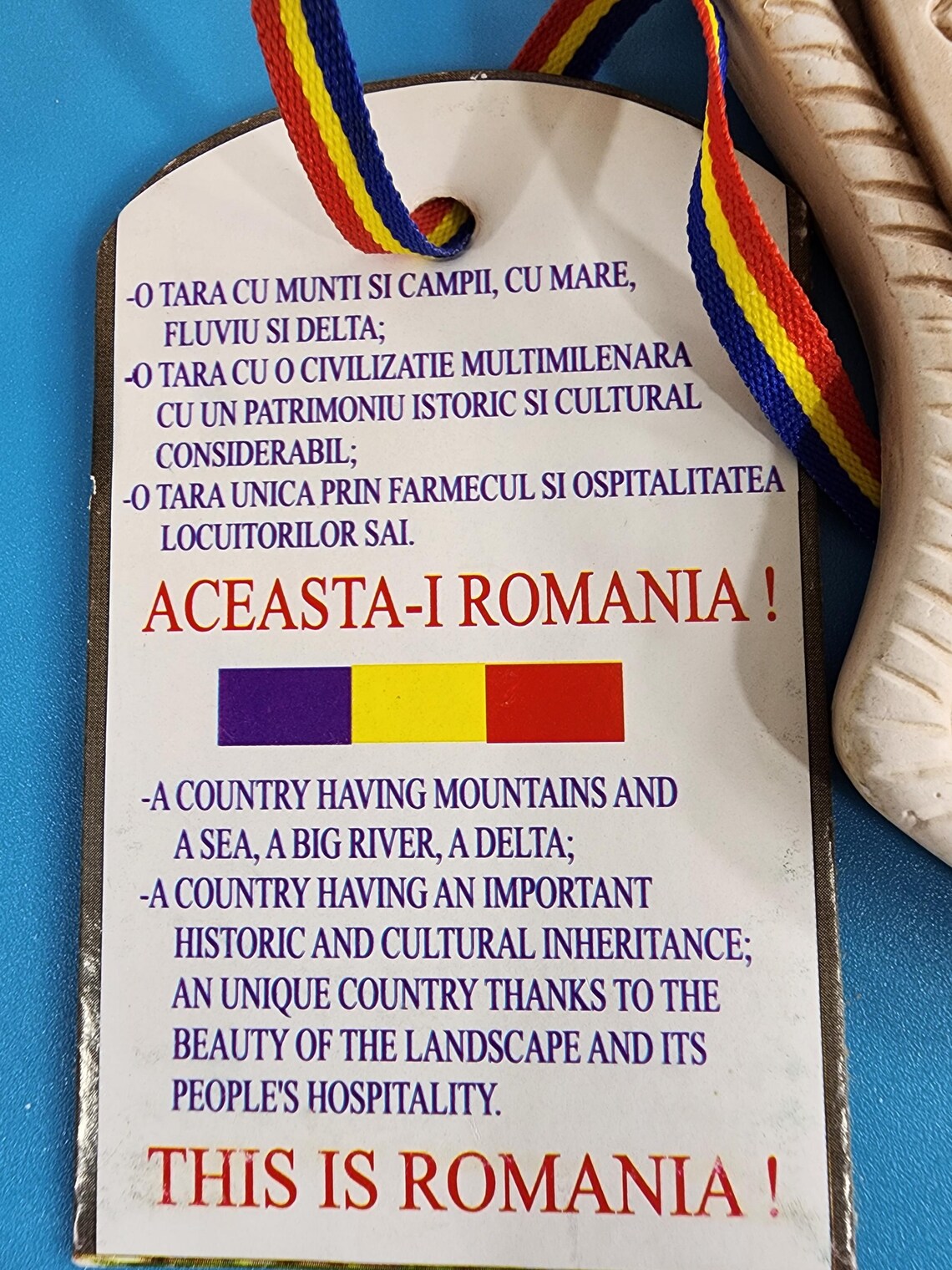 Title: 1980s Romania Dracula Ceramic Wall Plaque | Vintage Transylvania ...