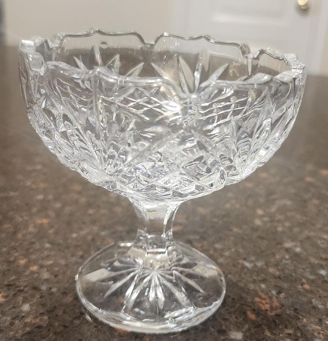 Lead Crystal Compote Memory Pattern Created by Anna Hutte Bleikristall ...