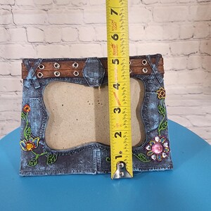 Vintage Blue Jeans Denim Theme Resin Picture Frame 5h X 7l - Etsy
