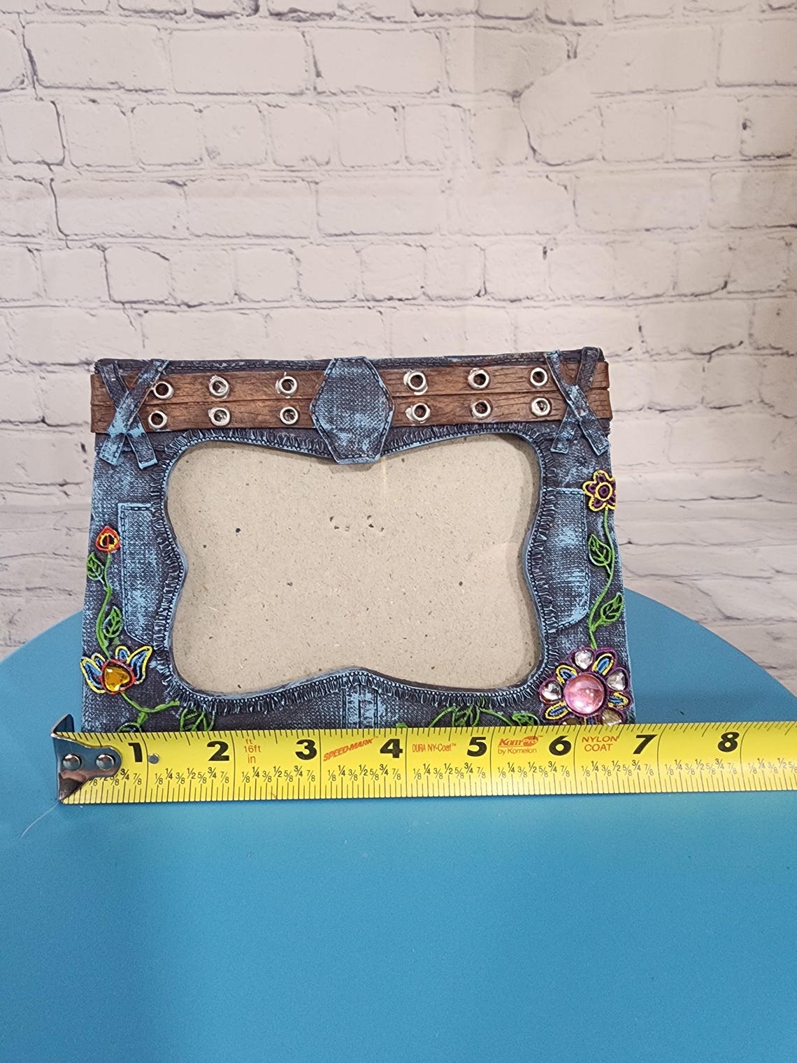 Vintage Blue Jeans Denim Theme Resin Picture Frame 5h X 7l - Etsy