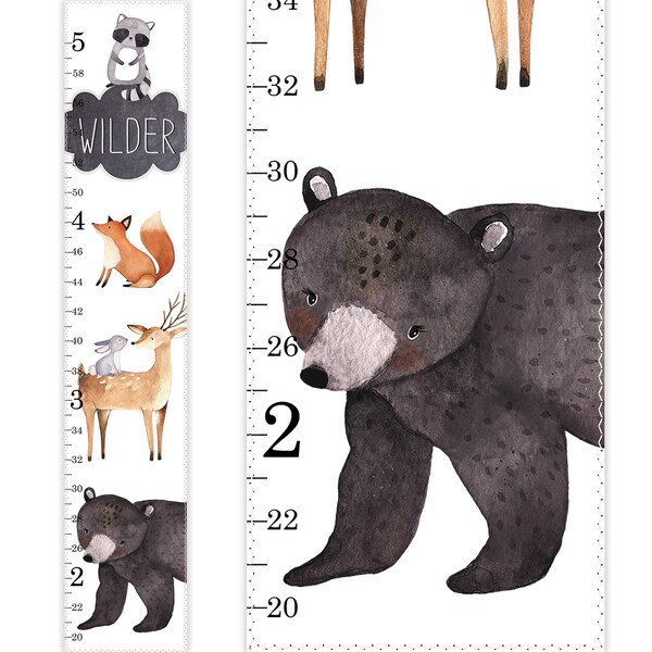 Canvas Growth Chart - Etsy