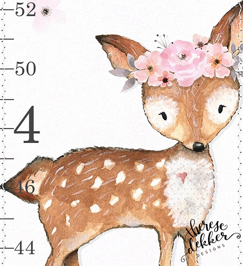 Deer Growth Chart Personalized Growth Chart Canvas Growth - Etsy Deer Growth Chart Personalized Growth Chart Canvas Growth - Etsy