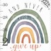 Rainbow Growth Chart, Rainbow Wall Art, Rainbow Decor, Gender Neutral ...