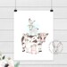 PRINTABLE Farmhouse Animals, Farm Animal Print, Baby Girl Nursery ...