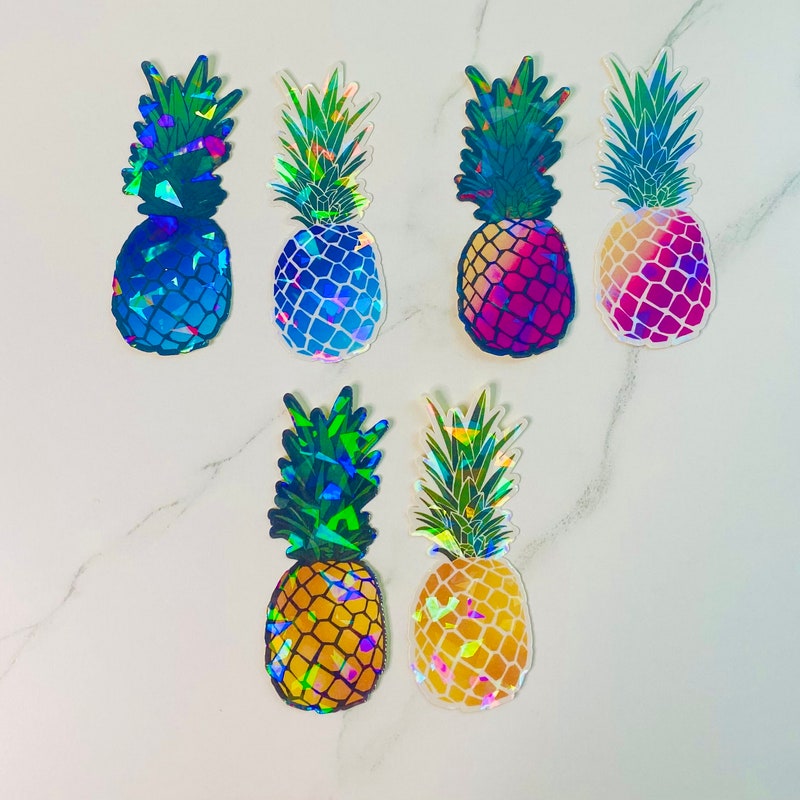 Pineapple Sticker - Etsy