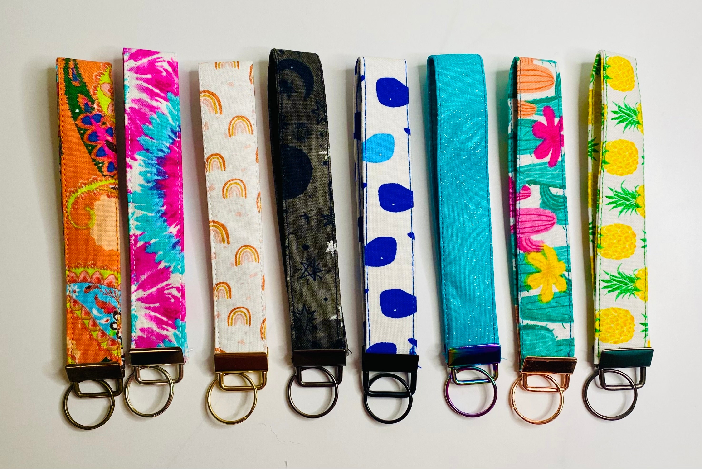 Customizable Keychain Wristlets With Your Choice of Hardware Color ...