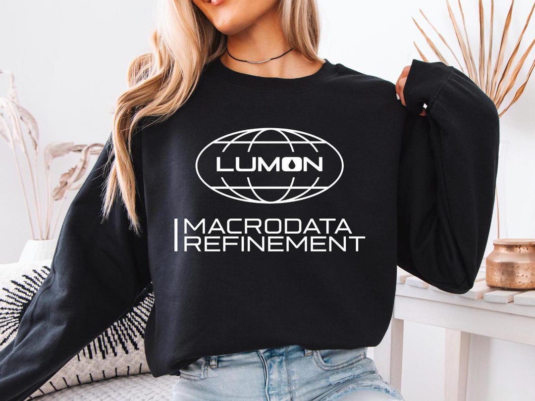Lumon Macrodata Refinement Sweatshirt, Severance Shirt, Lumon ...