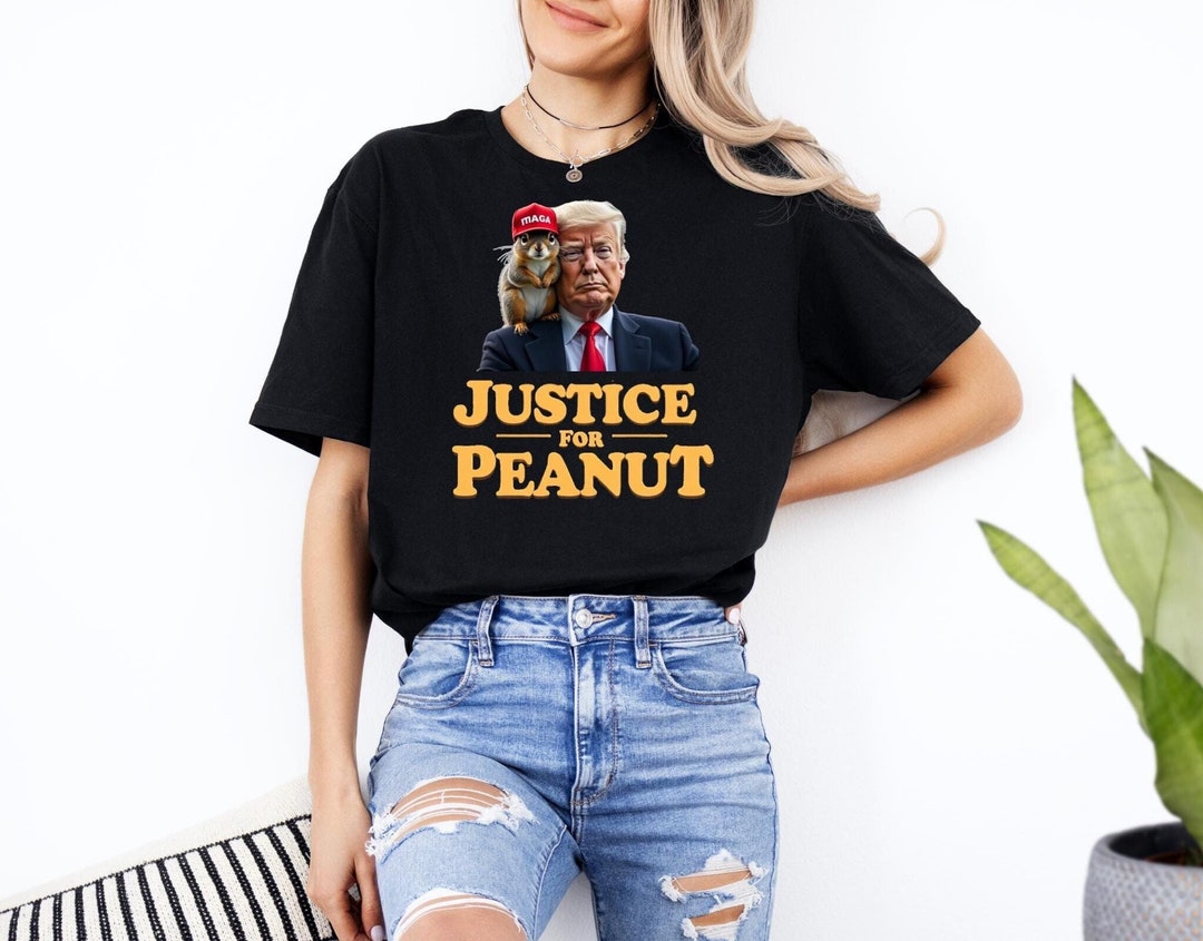 Justice for Peanut, Justice for Peanut Shirt, Peanut Squirrel, Peanut ...