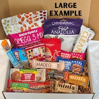 Healthy Protein Snack Gift Box: Wellness Care Package - Etsy