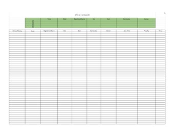 Lucky Draw Excel Template - Etsy